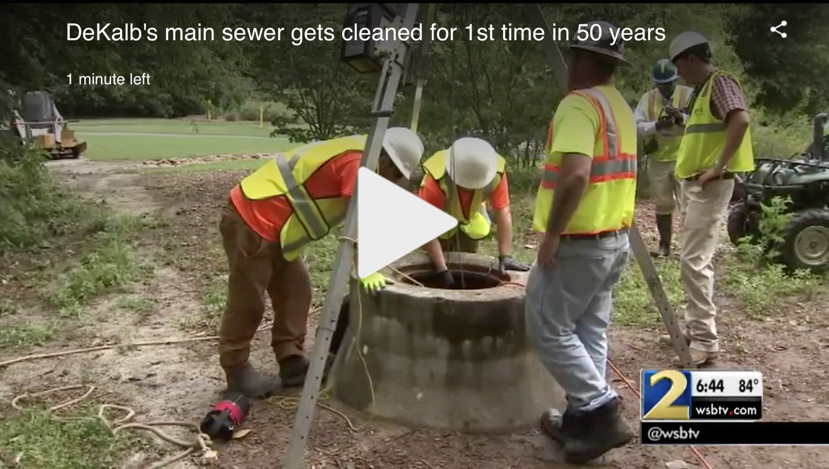 DeKalb County Moves Forward With Sewer Cleanup - Council for Quality Growth