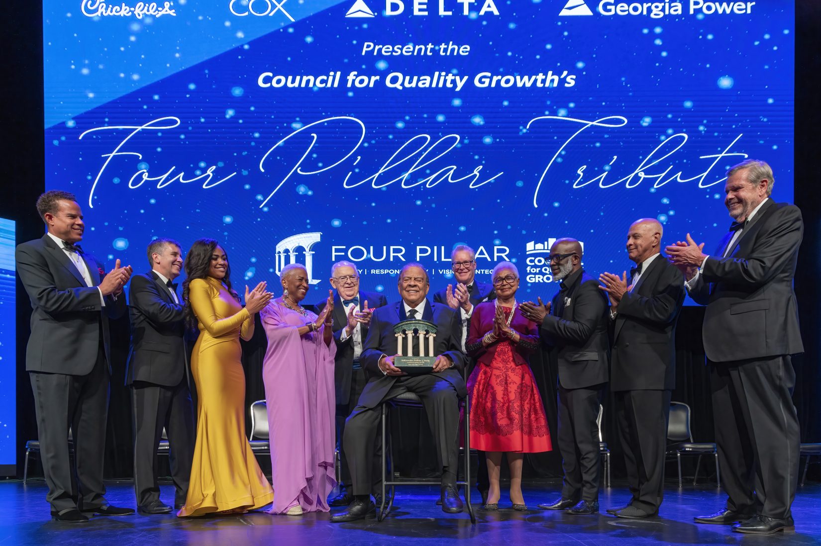 Ambassador Andrew Young Receives Council for Quality Growth’s 32nd ...