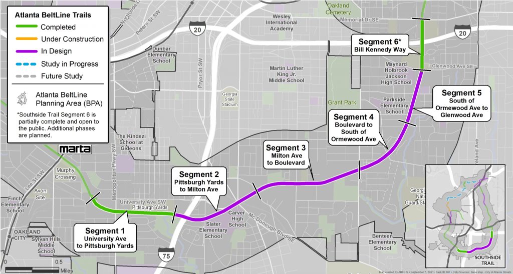 Atlanta Beltline Awarded more than $16 Million from USDOT for Multi-Use ...